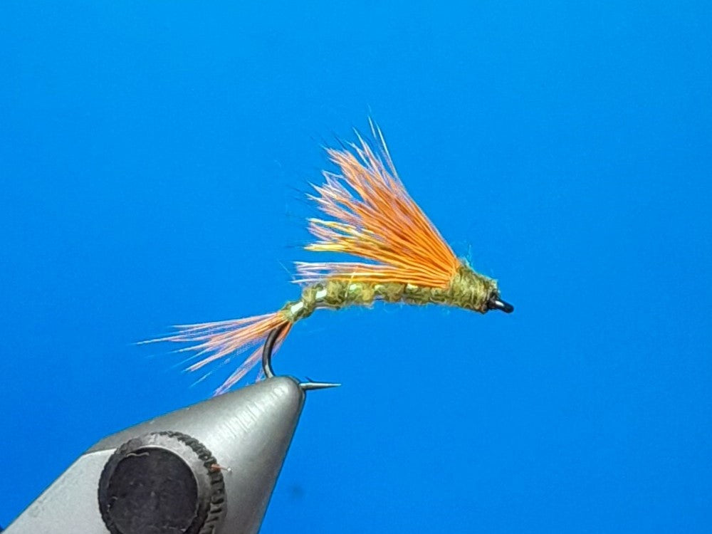 olive mayfly emerger– Irish Fly Craft