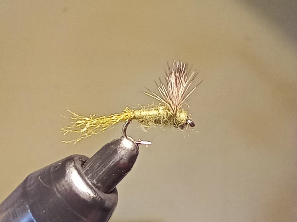 Olive Sparkle Dun– Irish Fly Craft